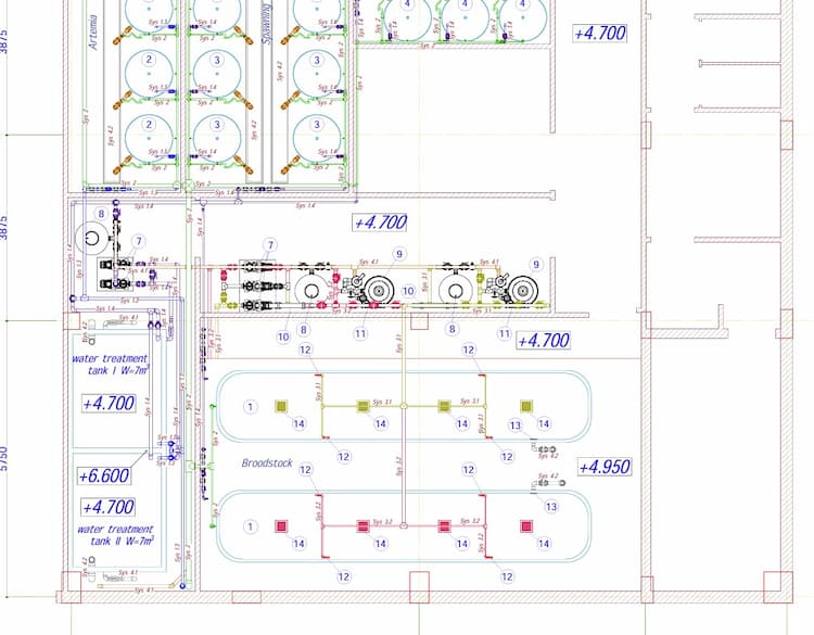 UAE Shrimp Farm RAS Design | Vismar Aqua